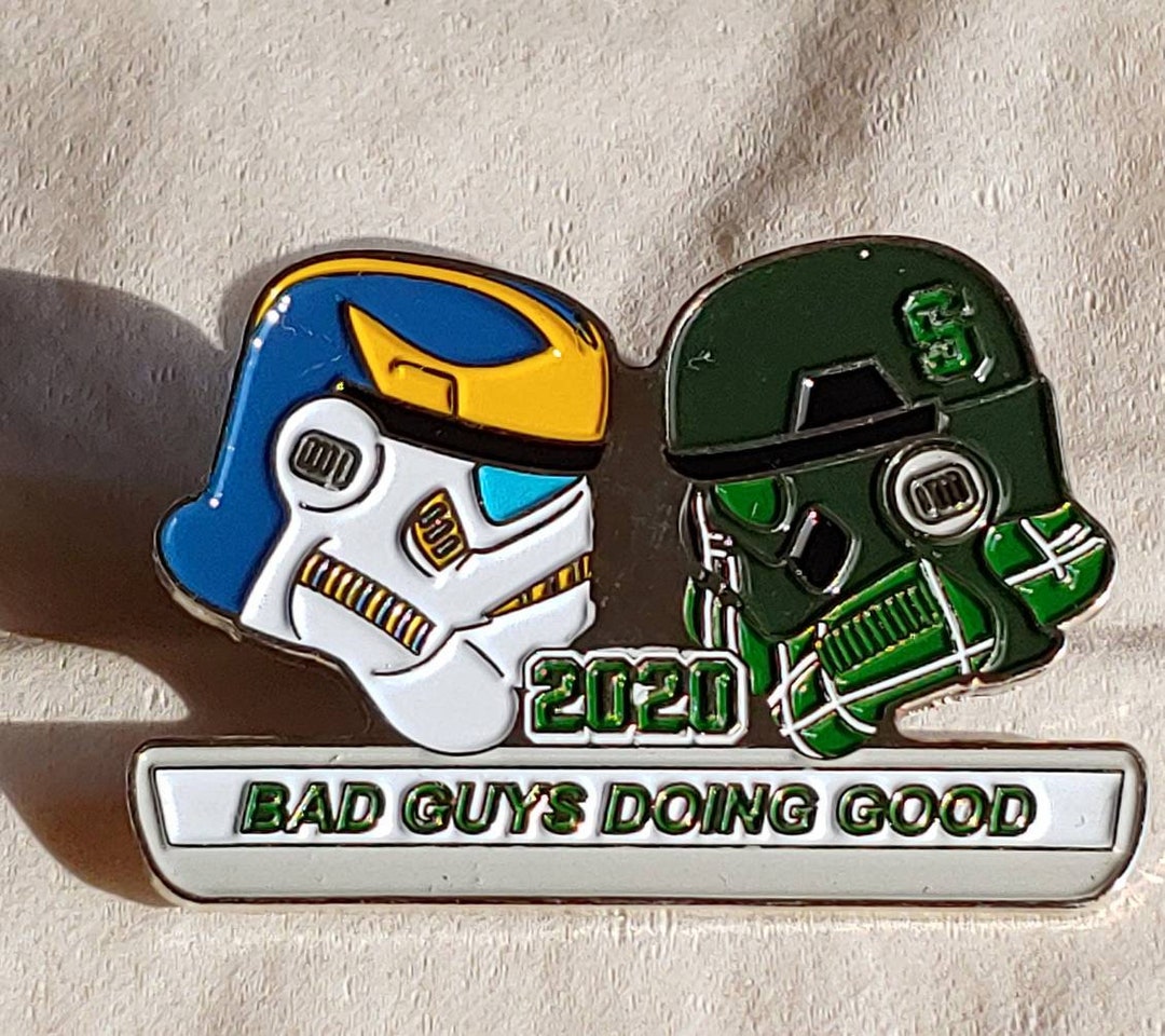 Michigan Wolverines & MSU Spartan Sparty Stormtrooper Pin bad Guys ...