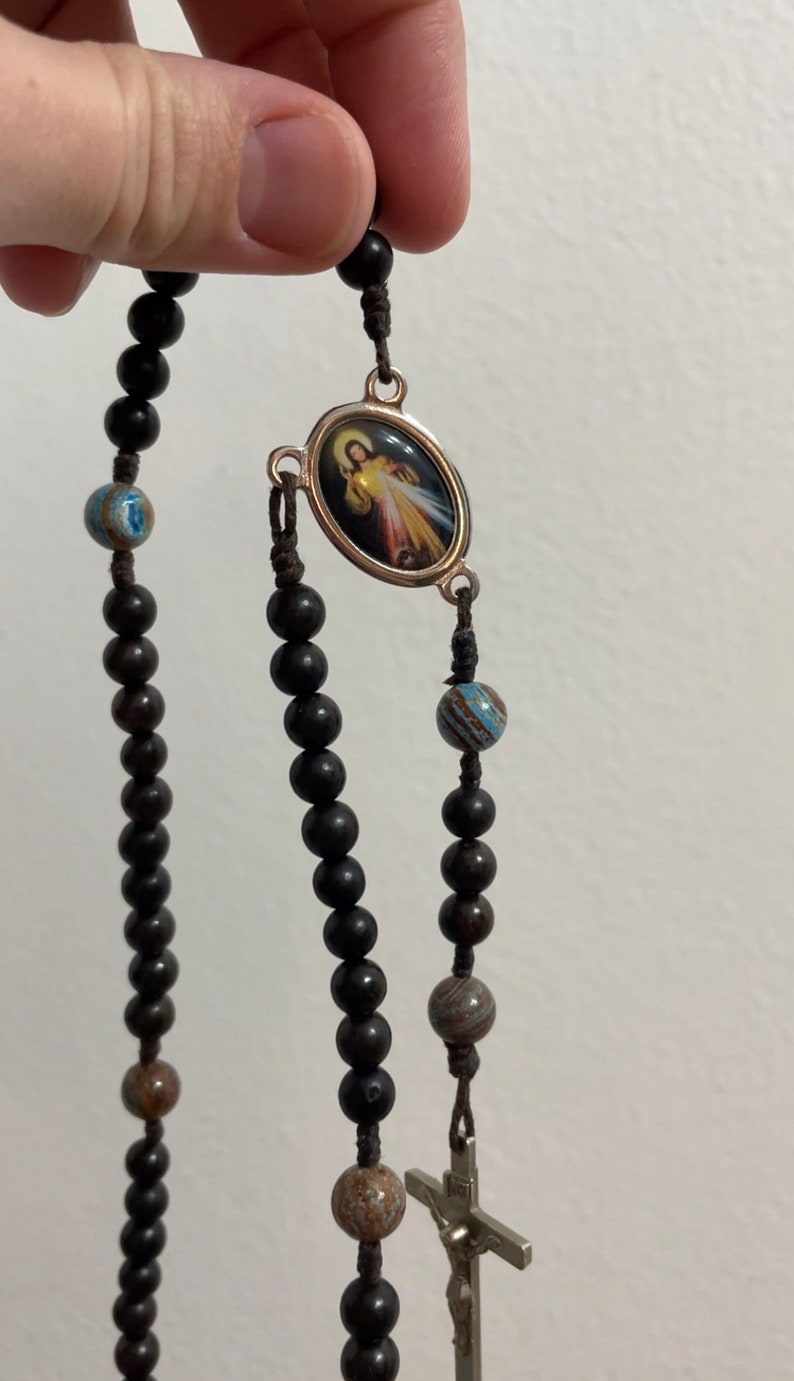 Divine Mercy Rosary Divine Mercy Chaplet Christ the - Etsy