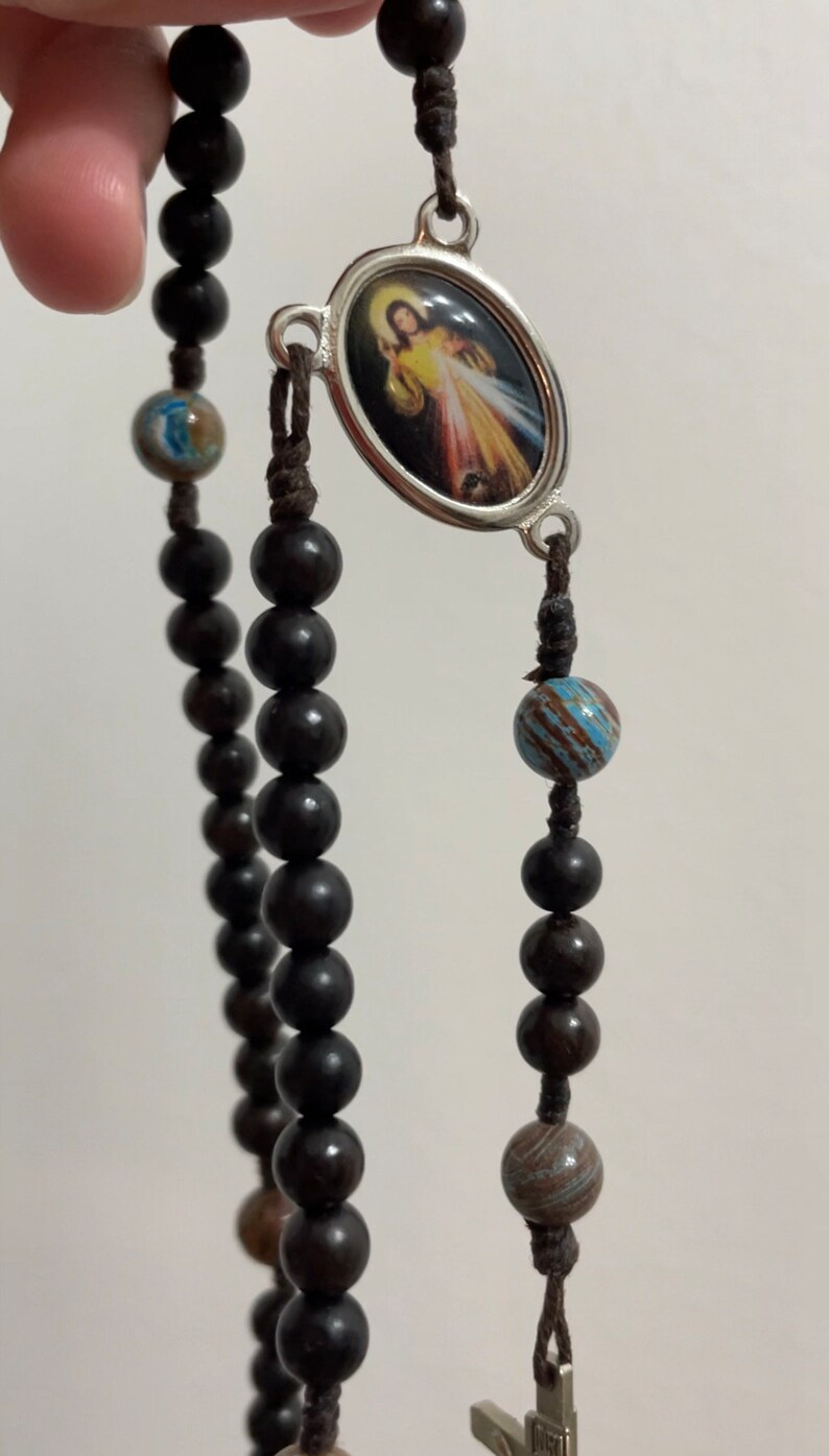 Divine Mercy Rosary Divine Mercy Chaplet Christ the - Etsy