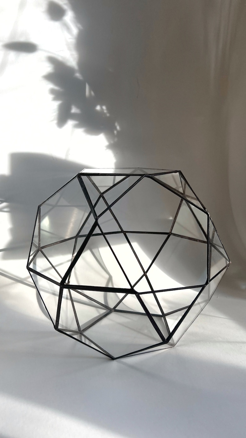 Succulent Glass Terrarium Florarium mars Home - Etsy