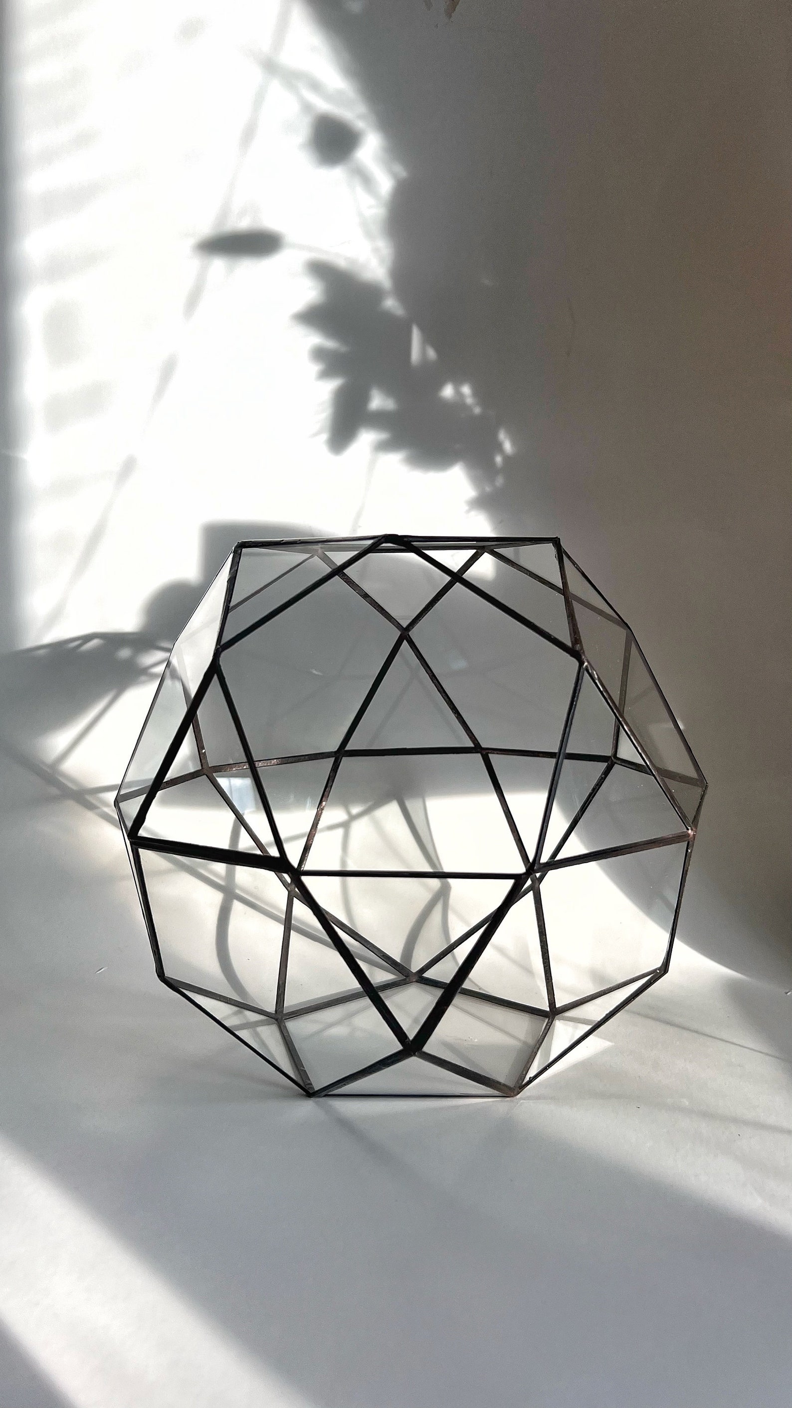 Succulent Glass Terrarium Florarium "mars" - Home and Office Decor ...