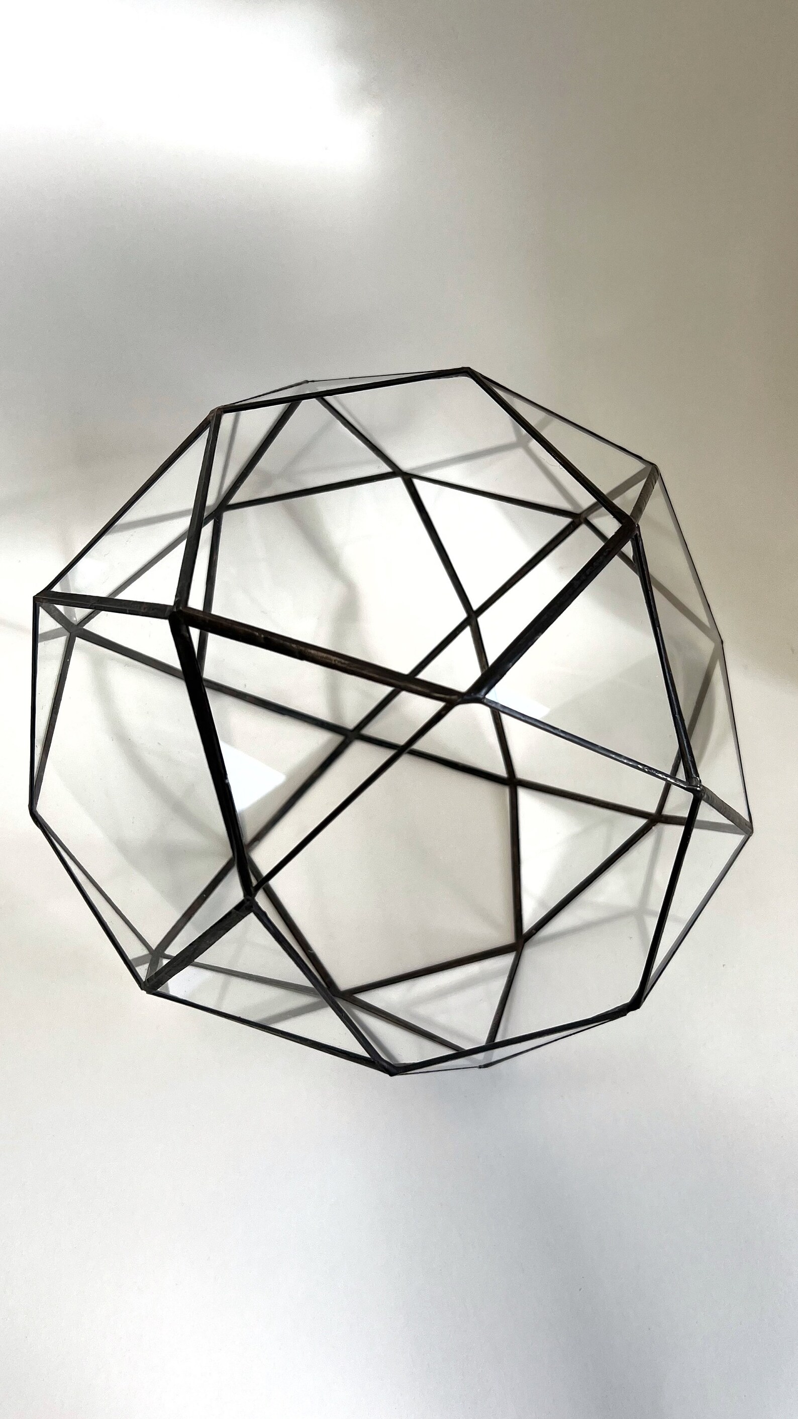 Succulent Glass Terrarium Florarium "mars" - Home and Office Decor ...