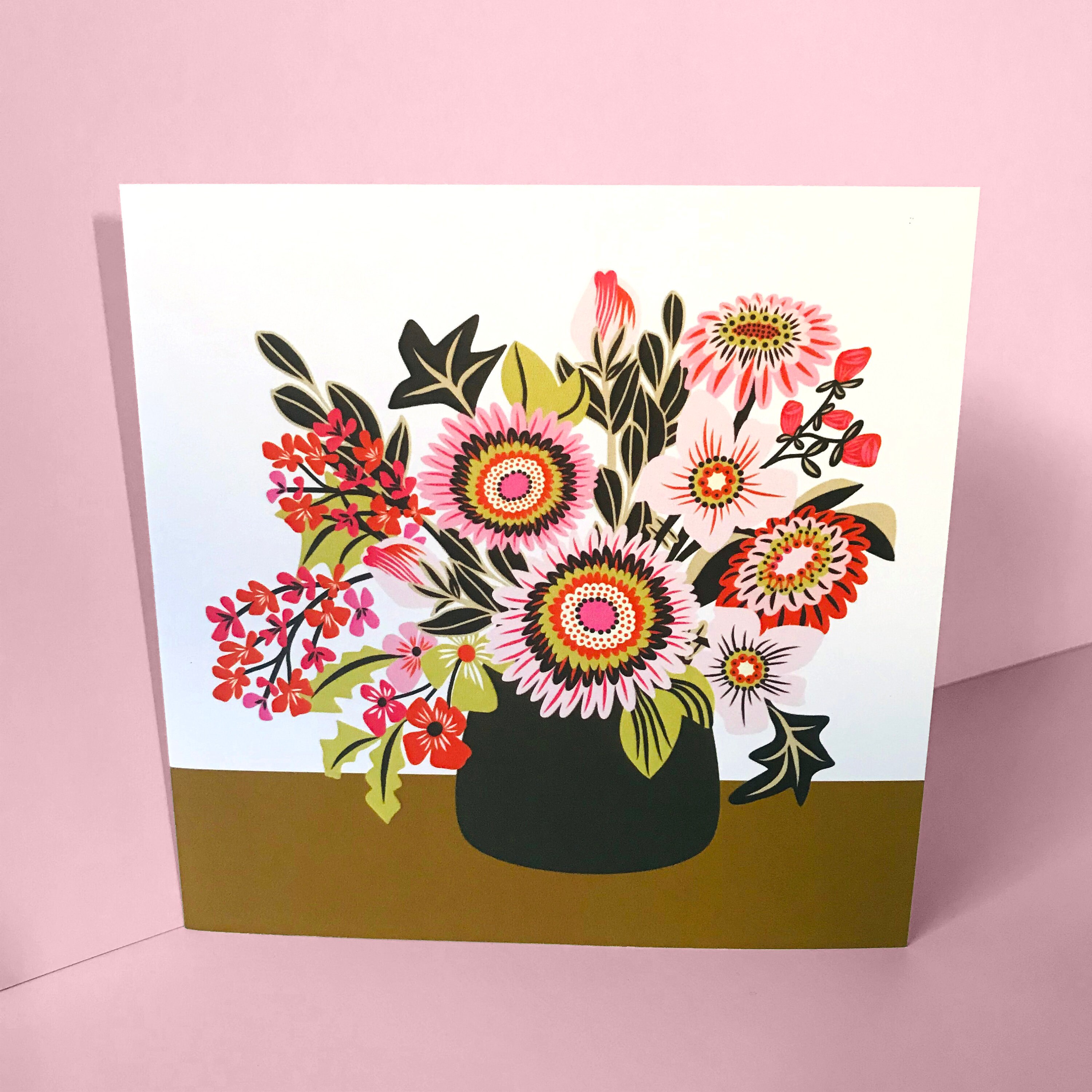 Floral Greeting Cards Botanical Prints Greeting Card Set | Etsy
