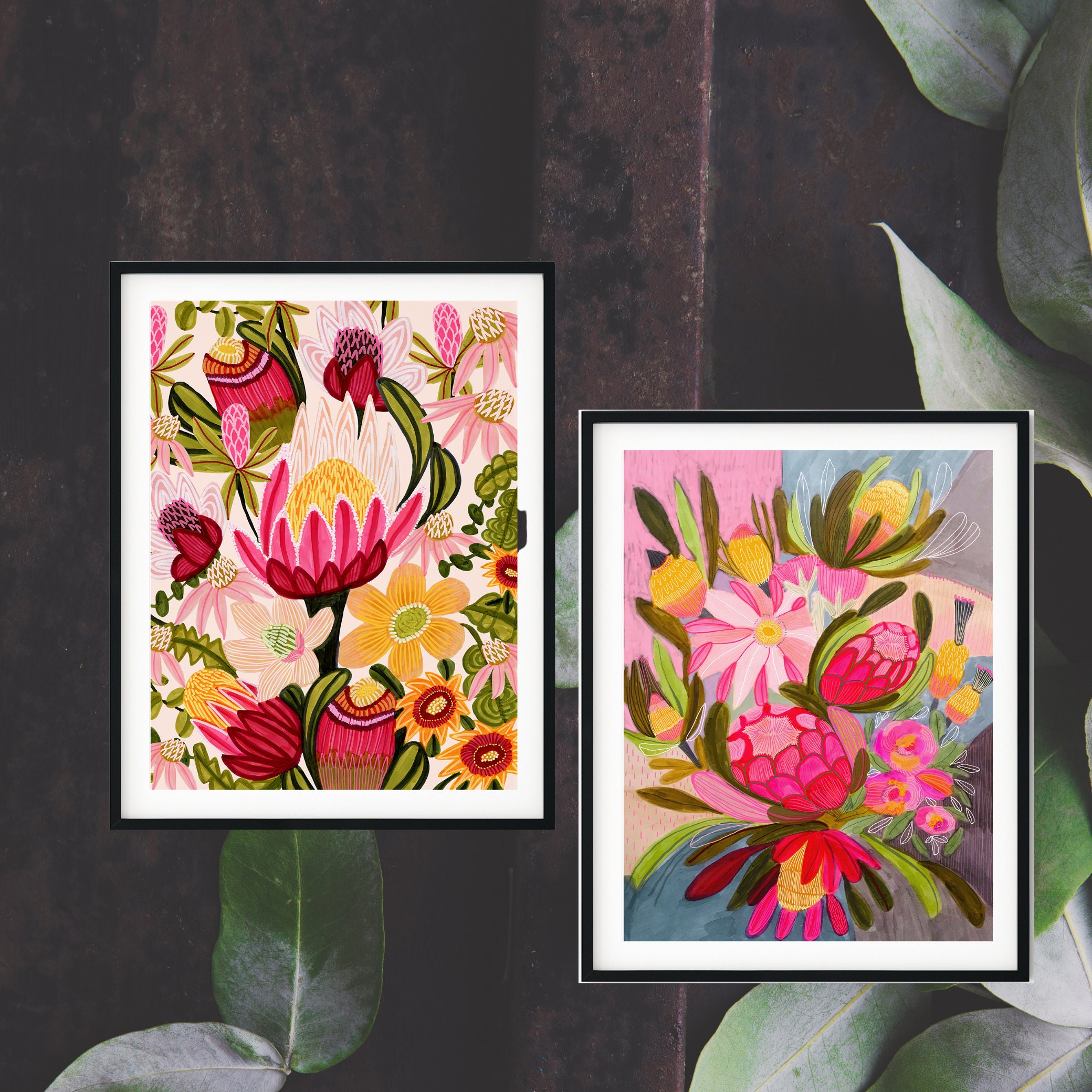 Australian Flora, Botanical Art, Wall Art Prints, Flower Wall Art ...