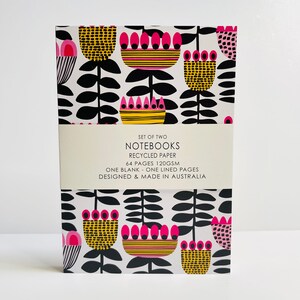 Journal Notebooks, Notebook A5, Set of 2 Notebooks, Recycled Paper ...