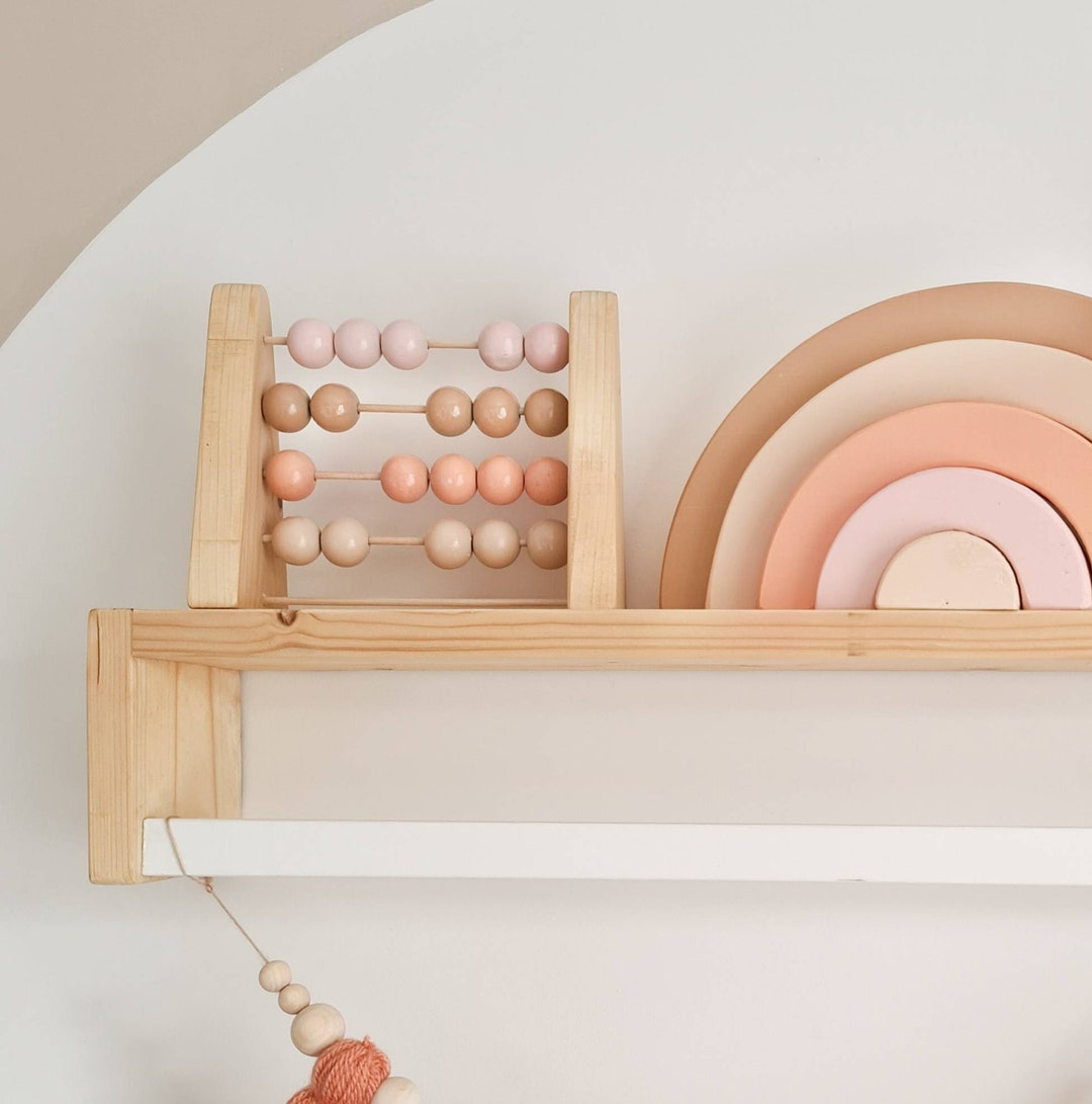 Nursery Decor Wooden Abacus Pink Girls Room Decor - Etsy