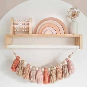 Nursery Decor Wooden Abacus Pink Girls Room Decor - Etsy