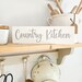 Kitchen Sign, Free Standing Sign, Shelf Sign, Shabby Chic Sign - Etsy