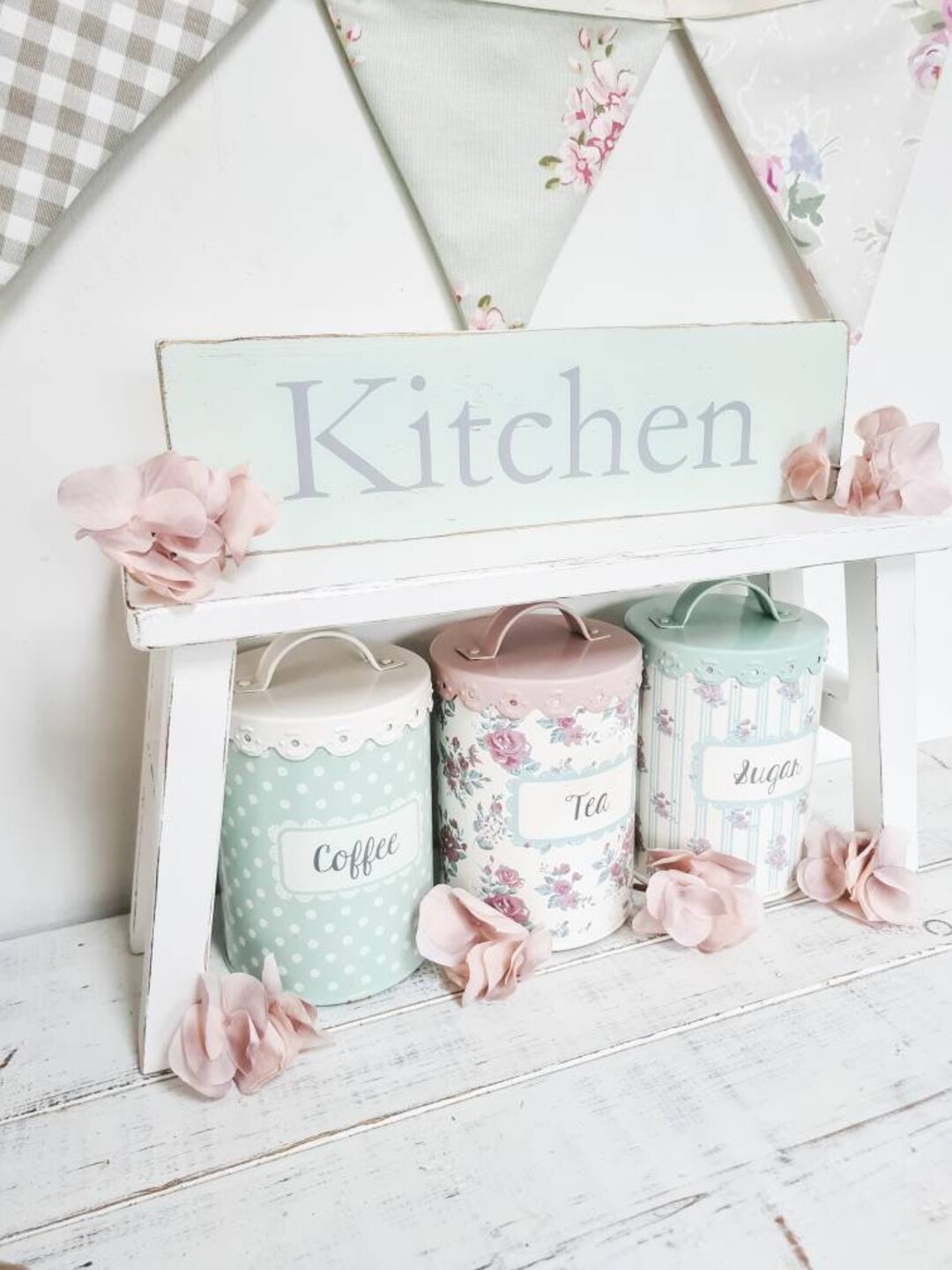 Kitchen Sign, Free Standing Sign, Shelf Sign, Shabby Chic Sign - Etsy