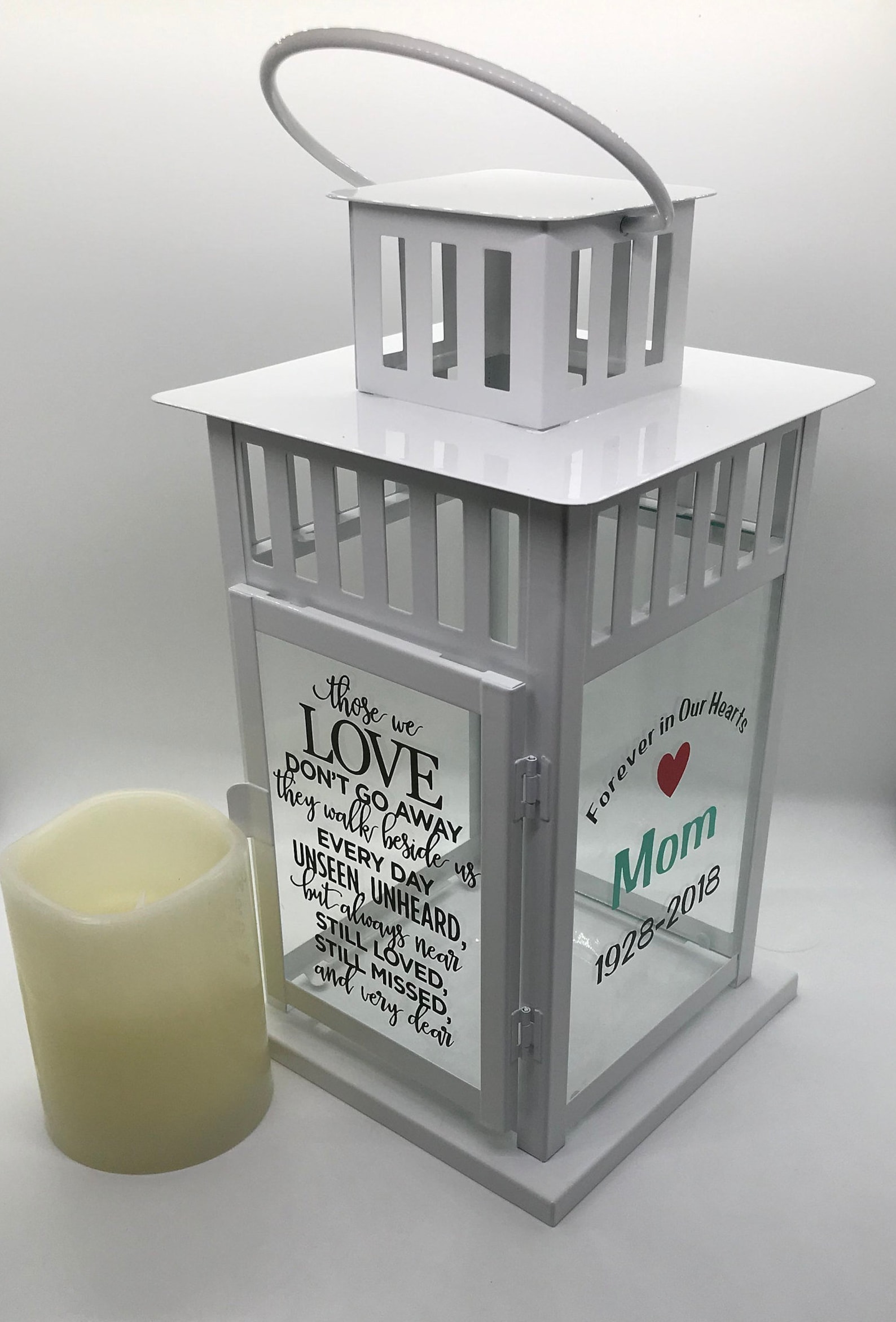 Remembrance Lantern/personalized Lantern/memory Lantern/memorial ...