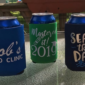 Graduation Can Coolers/graduation Party Favors/graduation/graduation ...