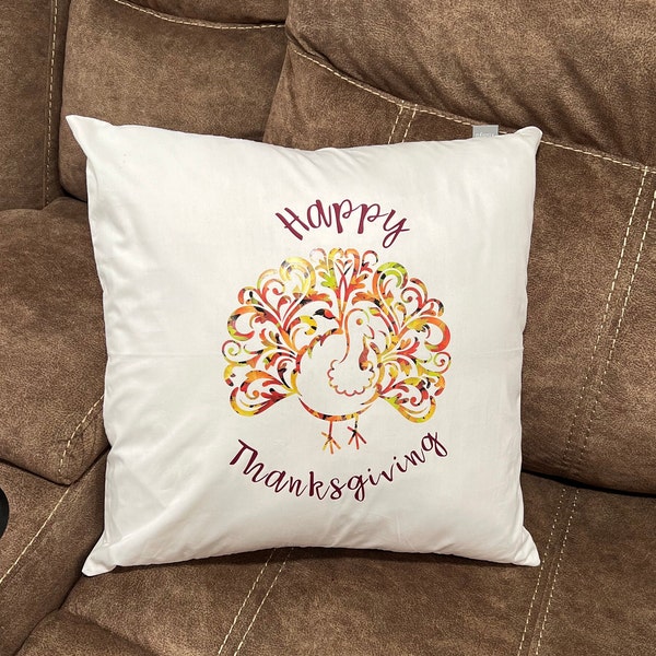 Thanksgiving Pillow - Etsy