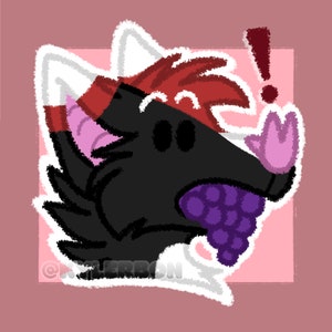 Custom Furry Crayon Portraits - Etsy