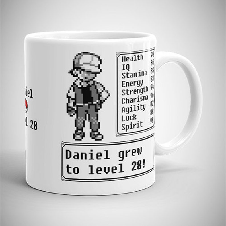 Personalize Pokemon Mug-pokemon Trainer Mug-personalize Birthday Mug ...