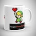 Personalize Legend of Zelda Mug Mug-zelda Mug-link Mug-8 Bit Mug-nerd ...
