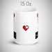 Personalize Legend of Zelda Mug Mug-zelda Mug-link Mug-8 Bit Mug-nerd ...