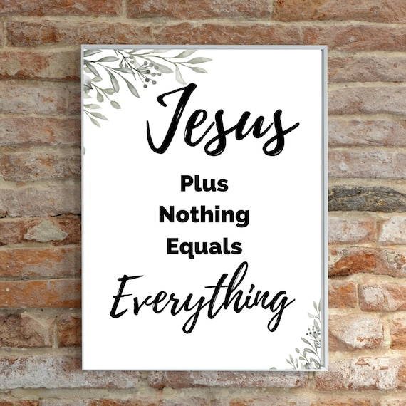 Jesus Nothing Everything Quotes 4 Things For Which Christ Cannot Be
