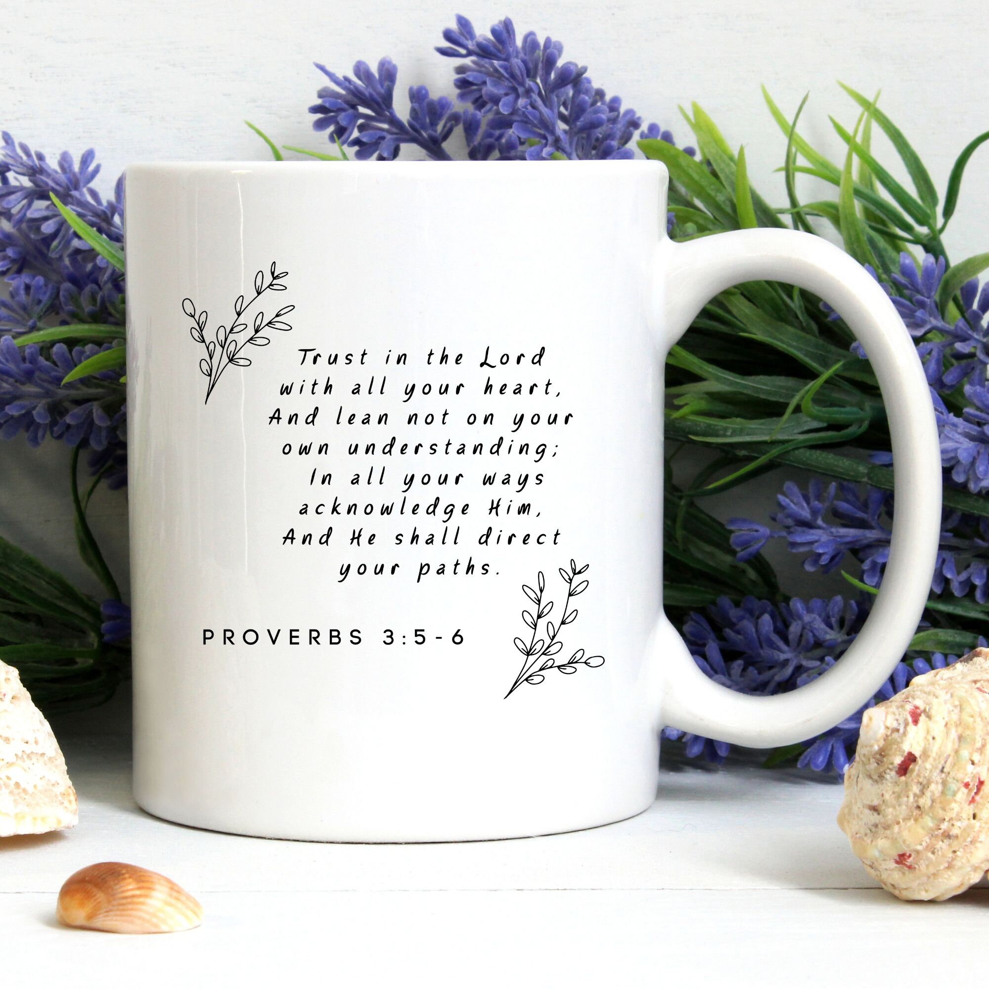 Proverbs 3:5-6 SVG, Trust in the Lord With All of Your Heart SVG, New ...