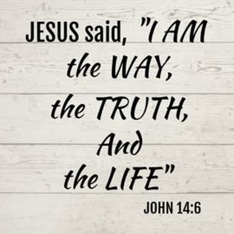 I Am Way Truth Life - Etsy