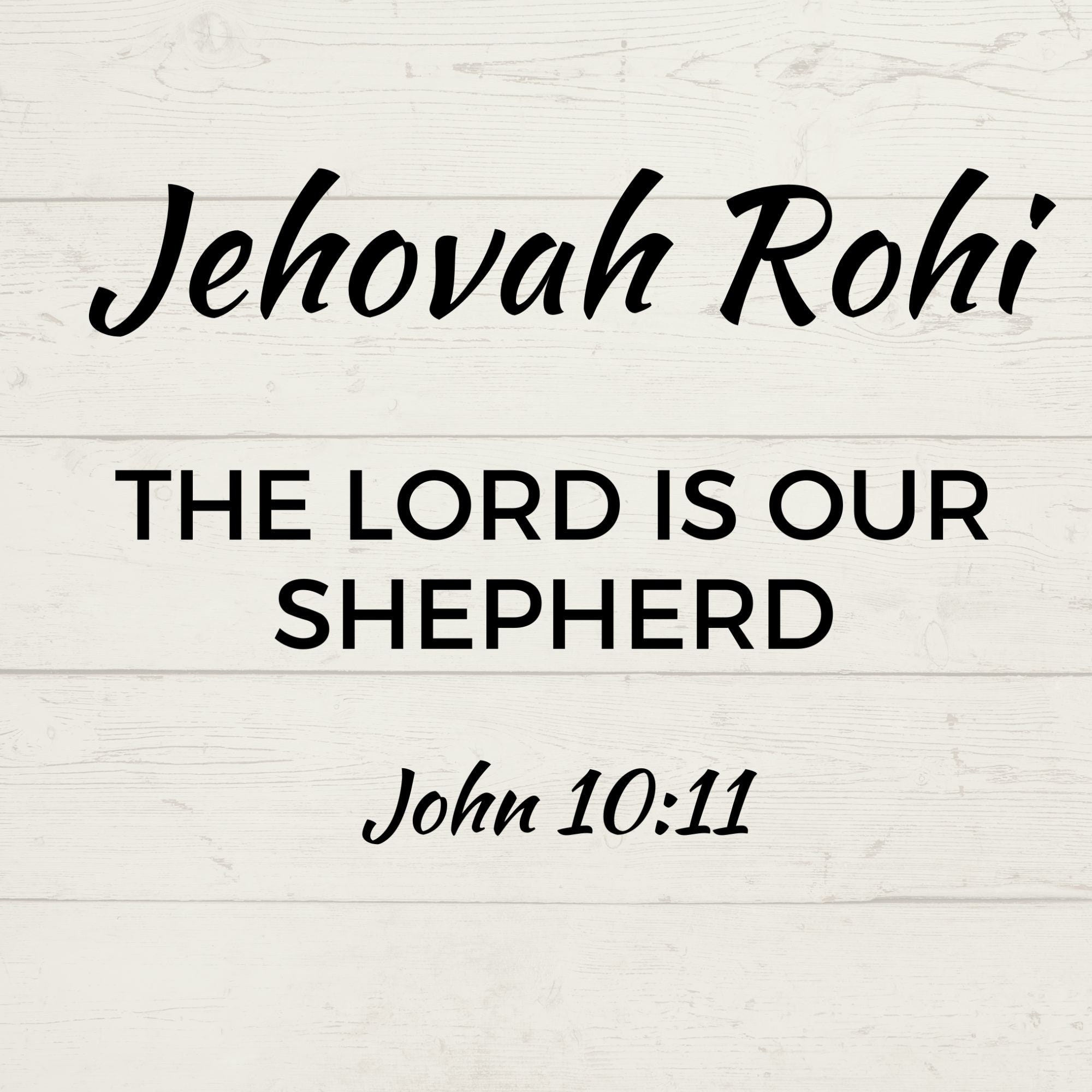 Jehovah Rohi SVG, Names of Jesus Svg, Names of Jesus Png, the Lord is ...