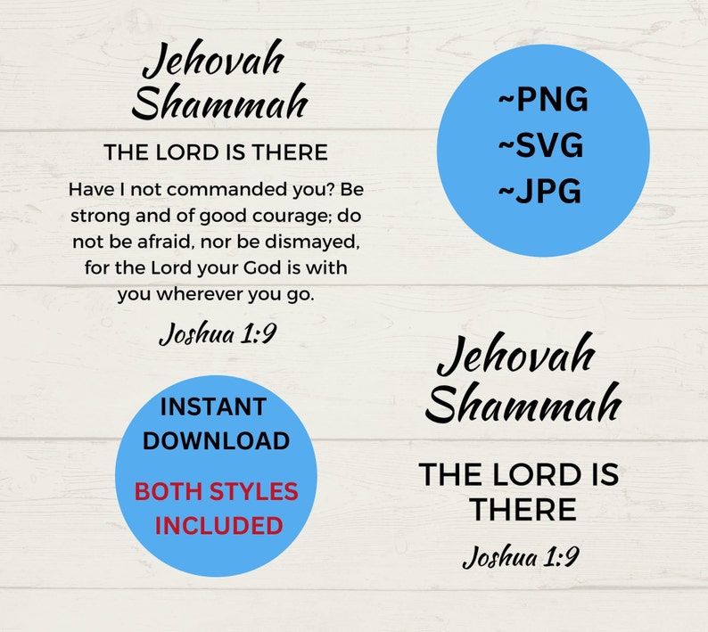 Jehovah Shammah SVG, Names of Jesus Svg, Names of Jesus Png, the Lord ...