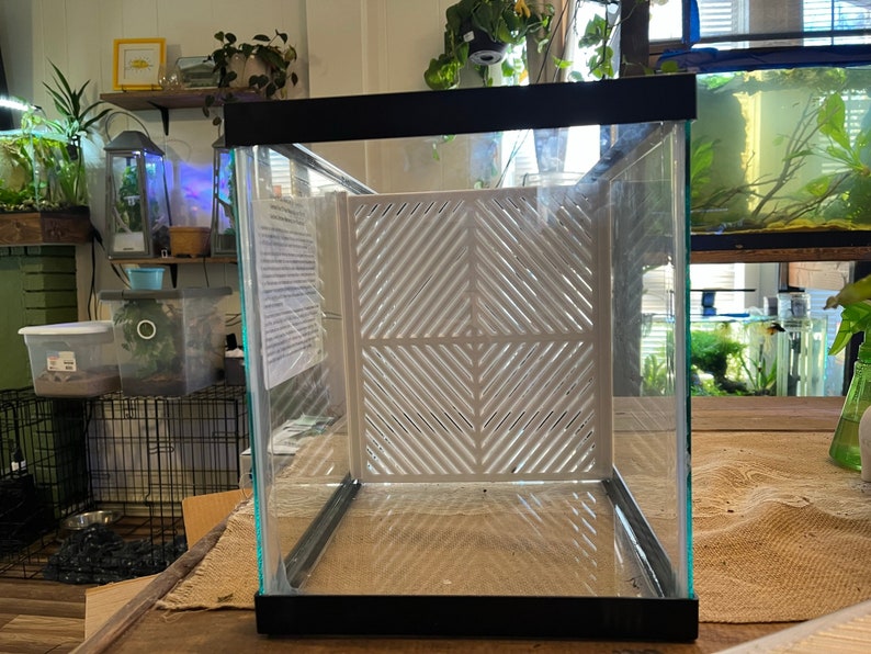 Custom 3D Aquarium Divider: 3D Printed Tank Separator - Etsy