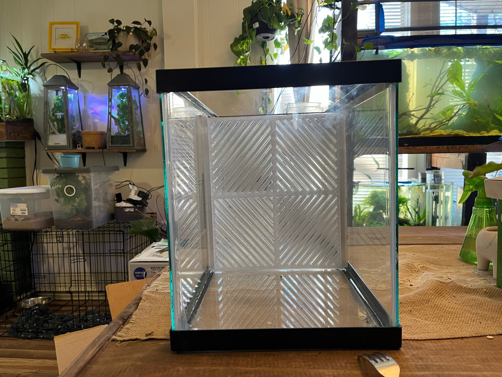Custom 3D Aquarium Divider: 3D Printed Tank Separator - Etsy