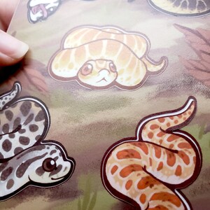 Hognose Snake Stickers - Etsy
