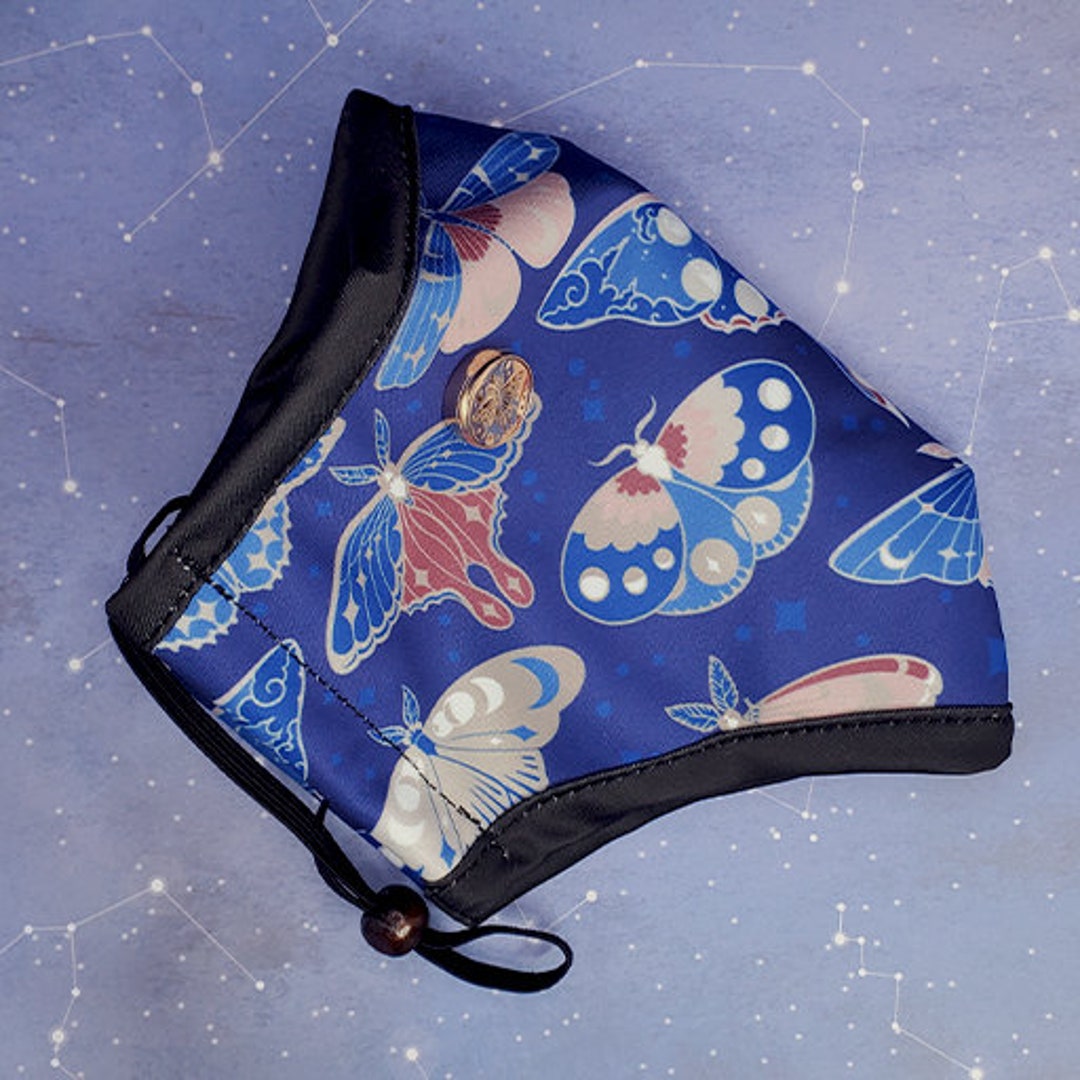 Lunar Moth Face Masks - Etsy