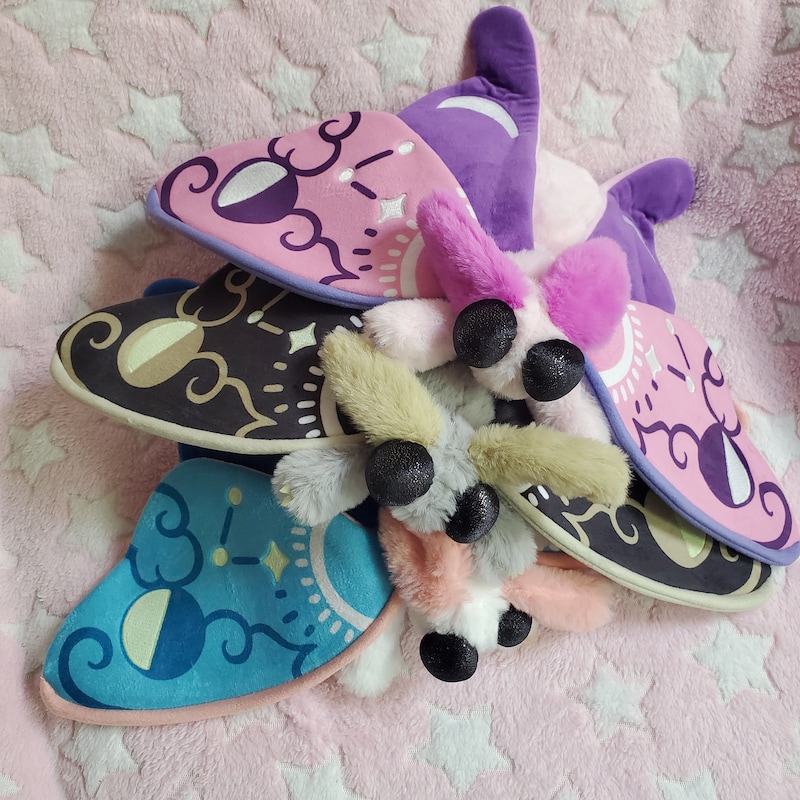 Moth Plush - Etsy
