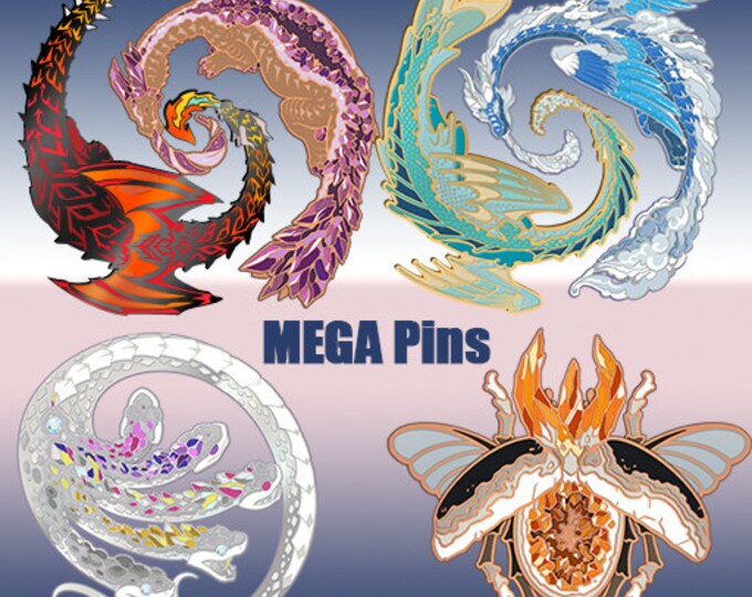 Mystery MEGA Pins - All Sets - Etsy