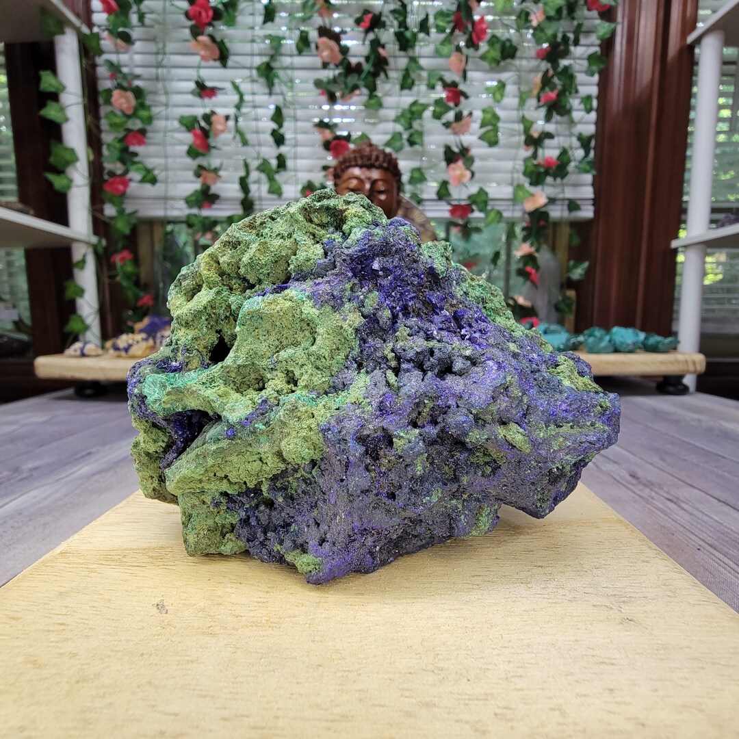 Large Azurite and Malachite Specimen From China - Etsy
