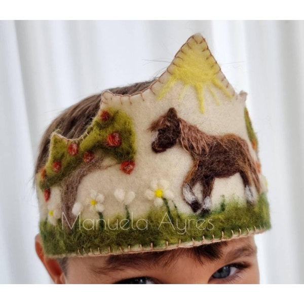 Felt Crown - Etsy