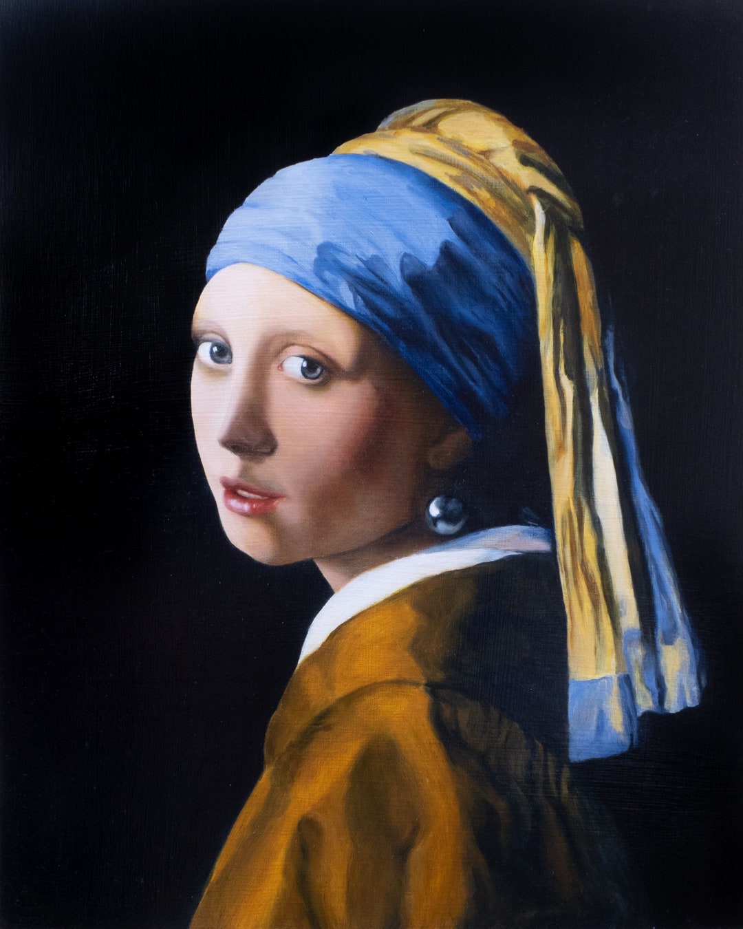 100% Hand Painted Old Master Reproduction, Detailed Oil Painting With ...