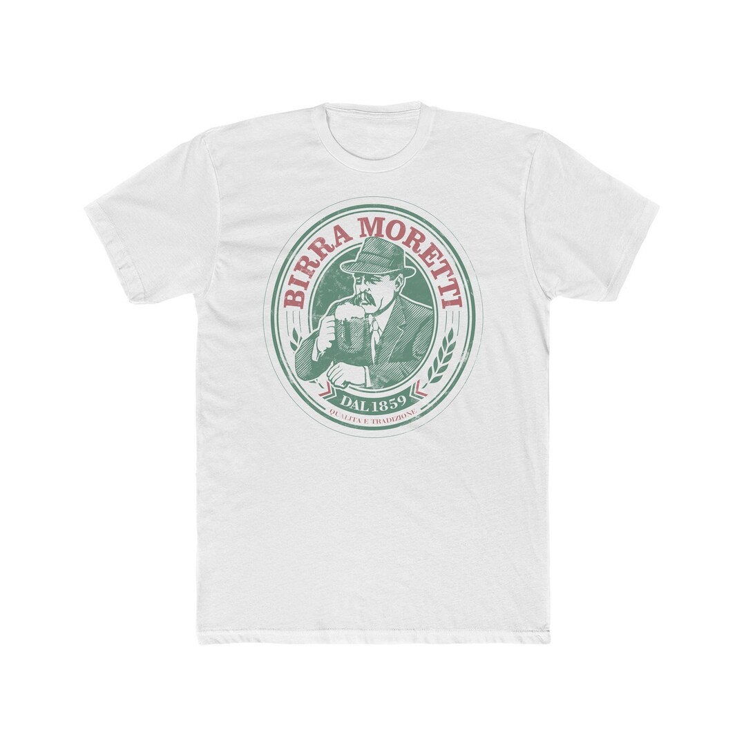 BIRRA MORETTI Classic Vintage-style Italian Beer T-shirt - Etsy