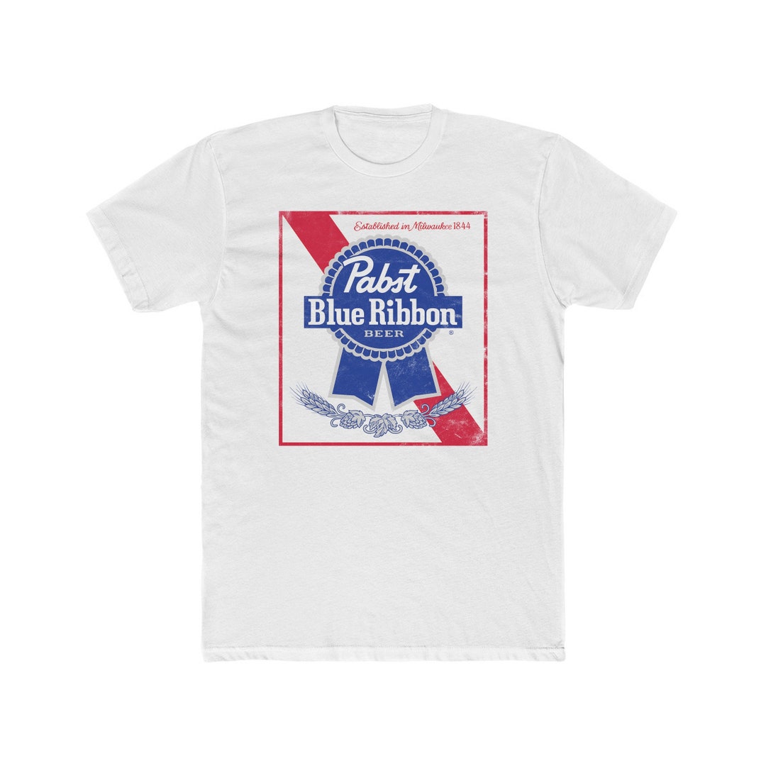 Pabst Blue Ribbon T-shirt - PBR - Classic Vintage Retro - Beer Shirt - Etsy