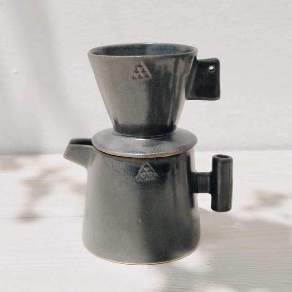 Ceramic Pour Over Coffee Maker - Etsy
