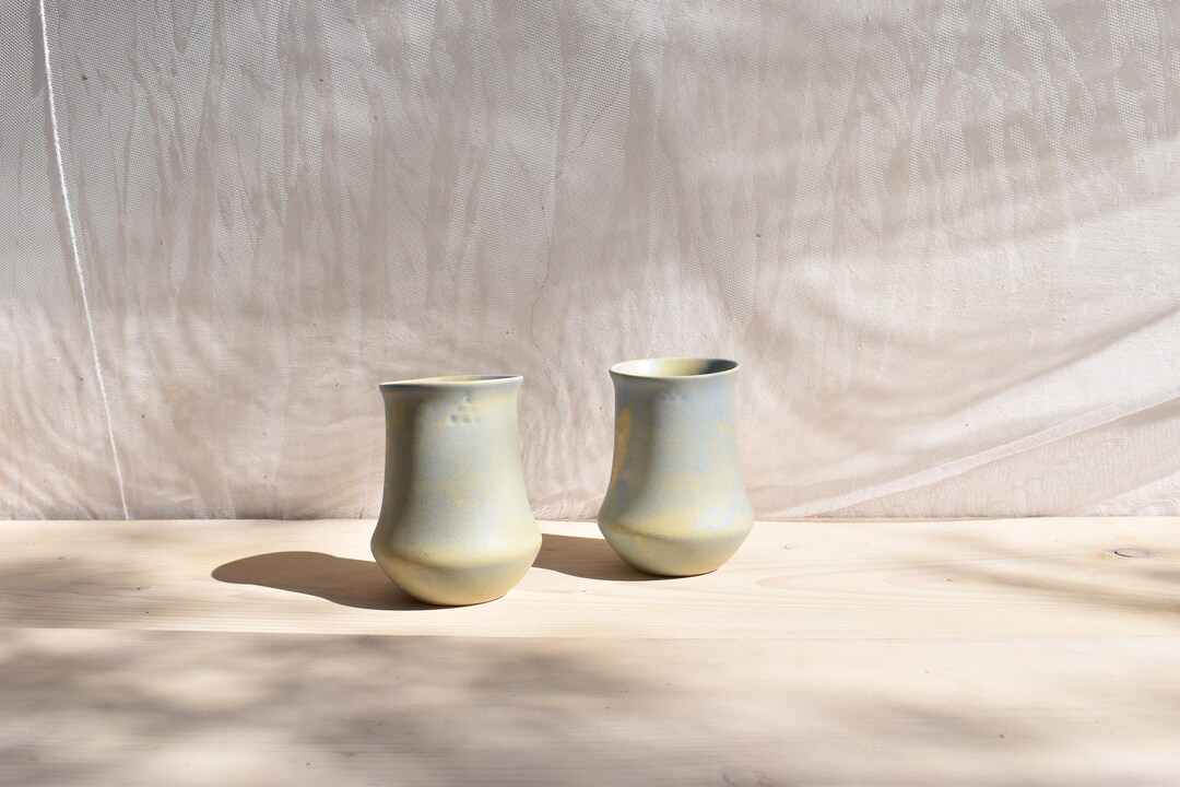 Ceramic Water Cups Set | Drinking Glasses | Ceramic Tumbler | Ceramic ...