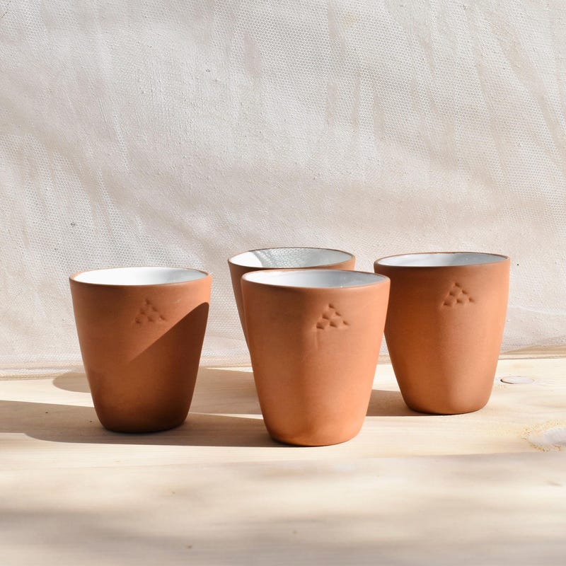 Greek Ceramic Tea Cups - Etsy