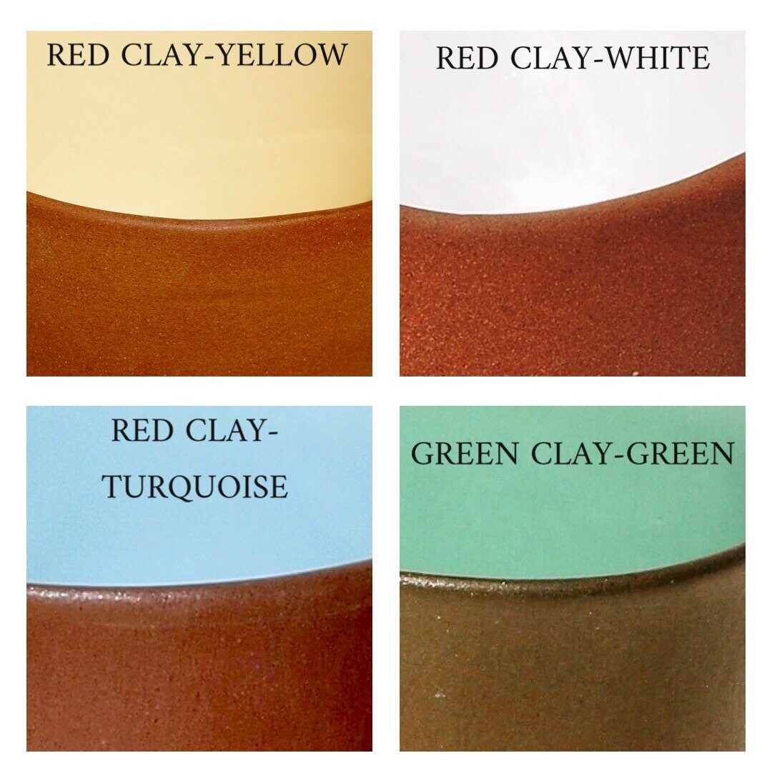 Ceramic Water Cup Set of 2 Handmade Pottery Drinkware Sets - Etsy