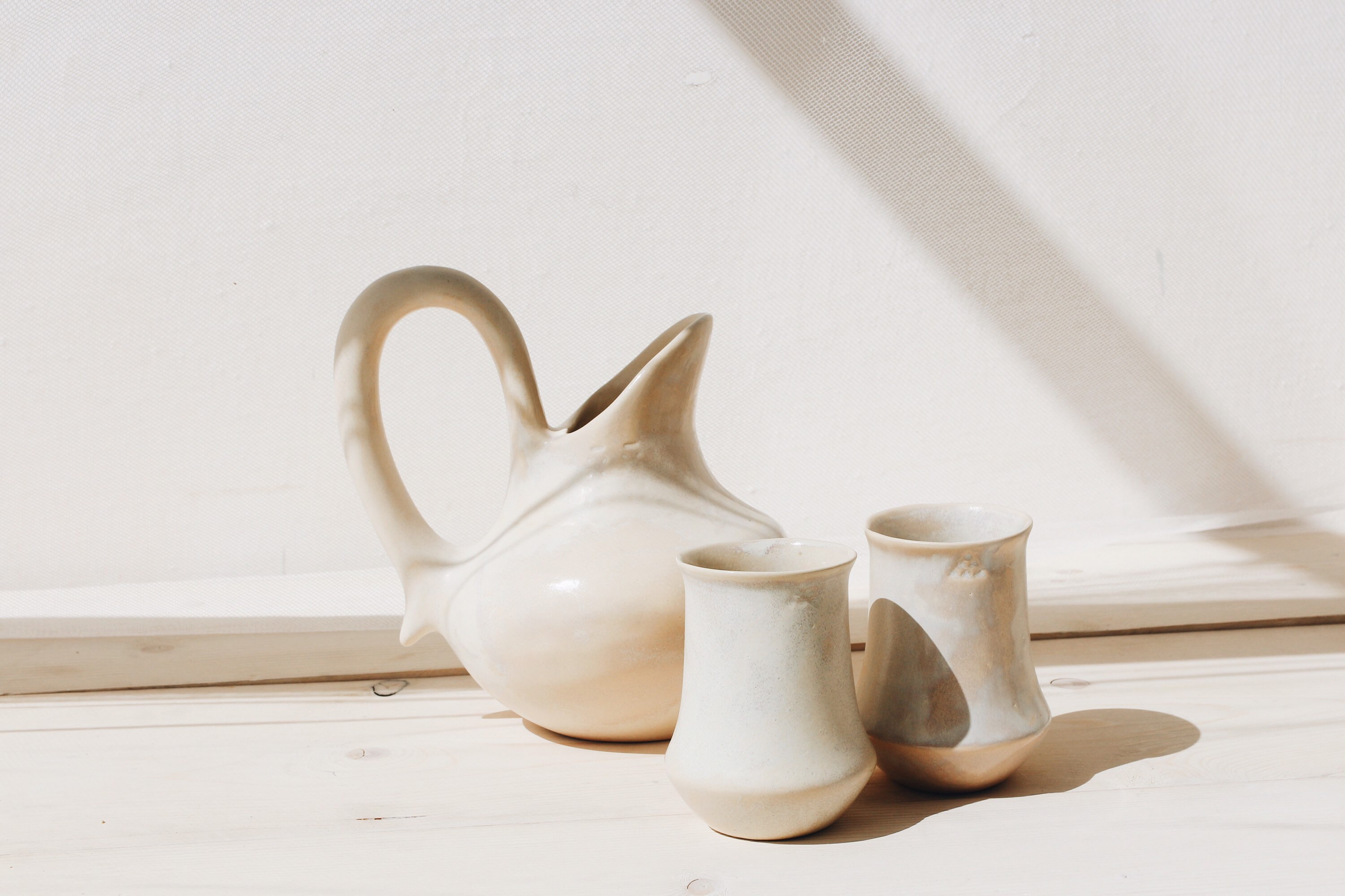 Ceramic Water Pitcher Water Jug Ceramics Handmade Modern - Etsy