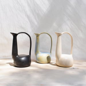 Ceramic Olive Oil Pitcher | Handmade Pottery | Tableware | Oil Vessel ...