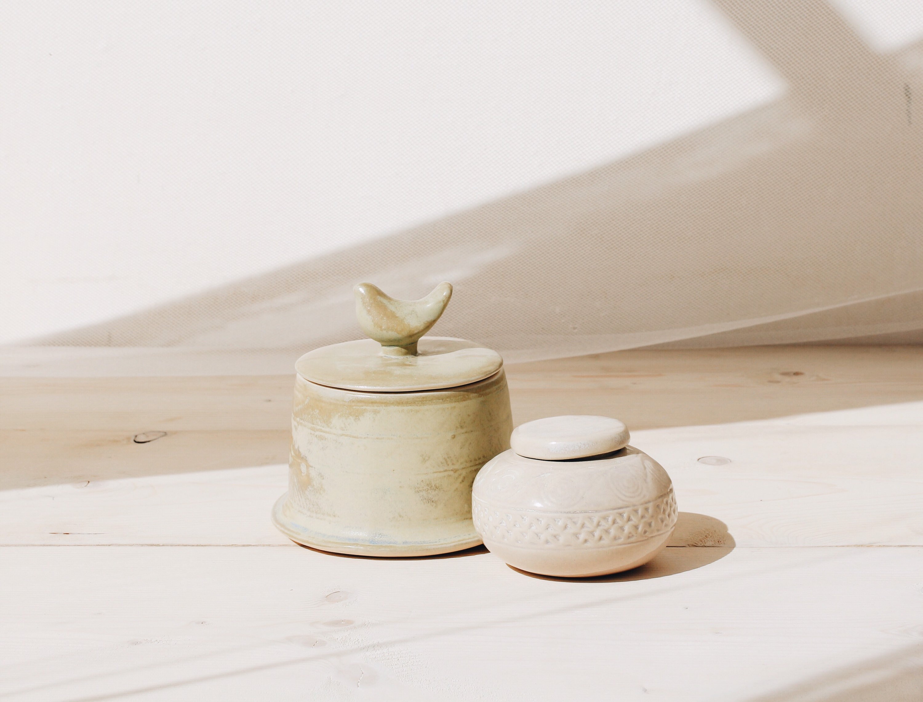 Small Ceramic Bowl With Cover Spice Pot Salt Bowl - Etsy