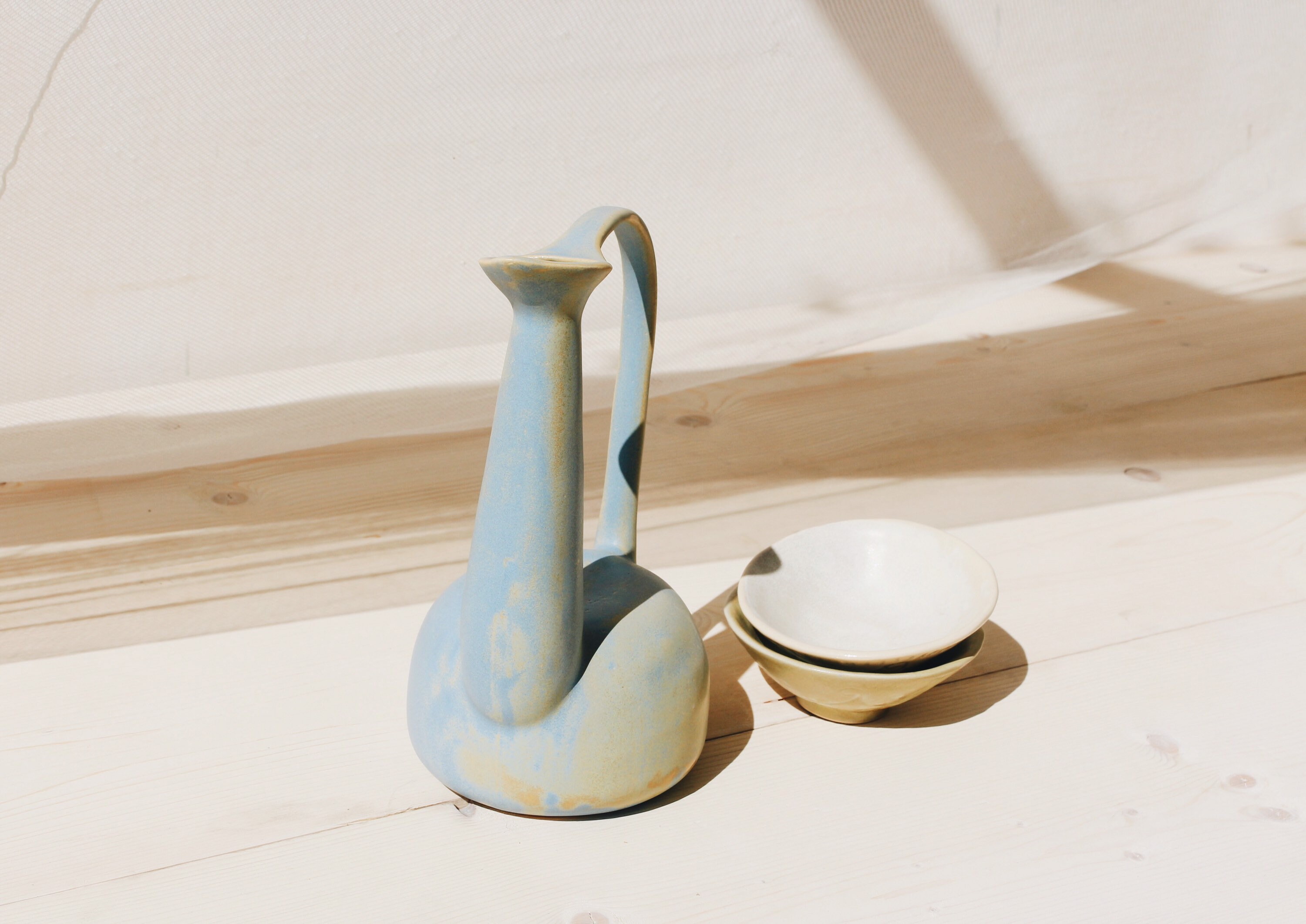 Ceramic Olive Oil Pitcher Handmade Pottery Tableware Oil | Etsy UK