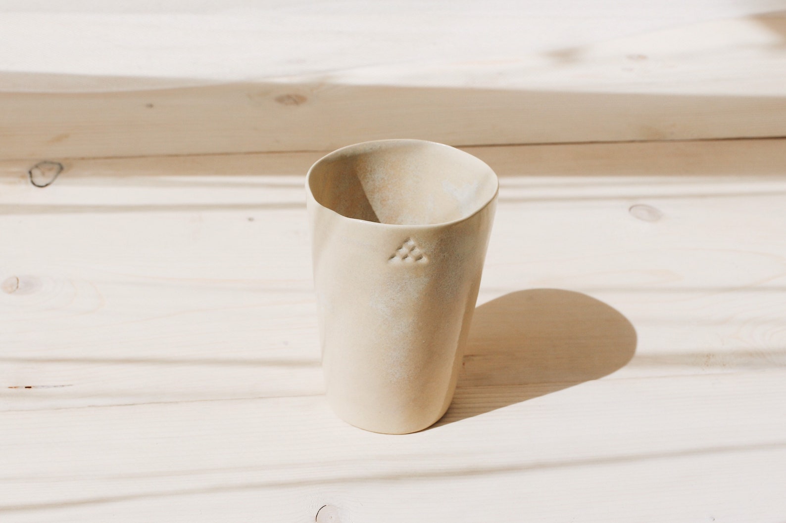 Ceramic Water Cup Set of 2 Handmade Pottery Drinkware Sets - Etsy