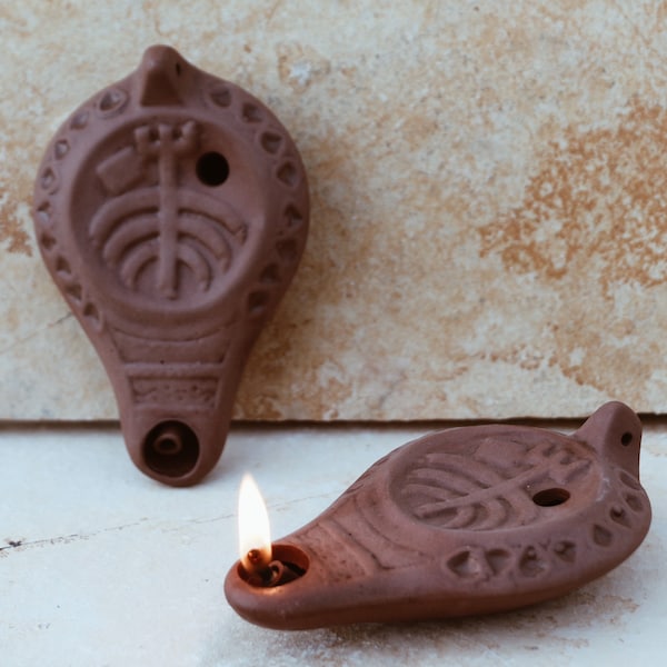 Jewish Oil Lamp - Etsy