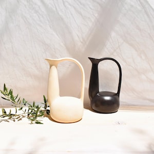 Ceramic Olive Oil Pitcher | Handmade Pottery | Tableware | Oil Vessel ...