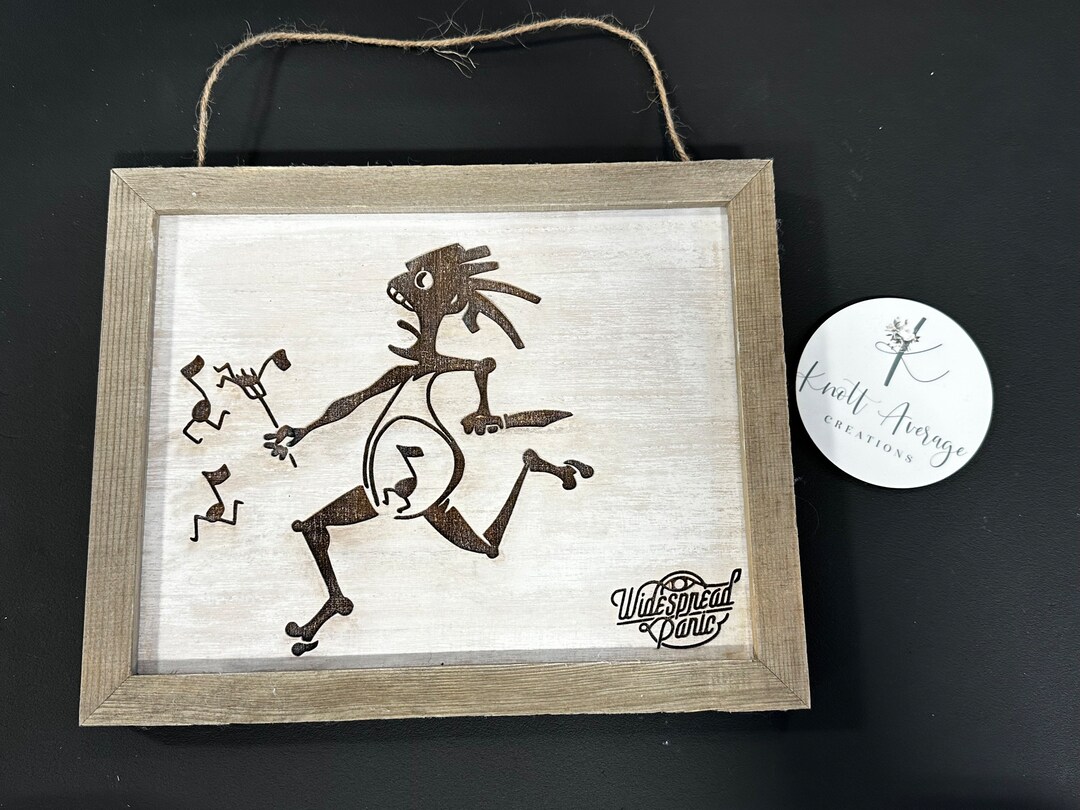 Widespread Panic Sign: Engraved Wooden Wall Hanging - Etsy