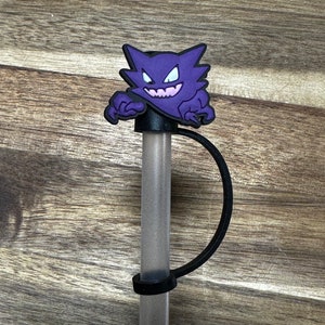 Pokemon Straw Topper & Straw | Straw Toppers | Pink | Straw Accessories ...