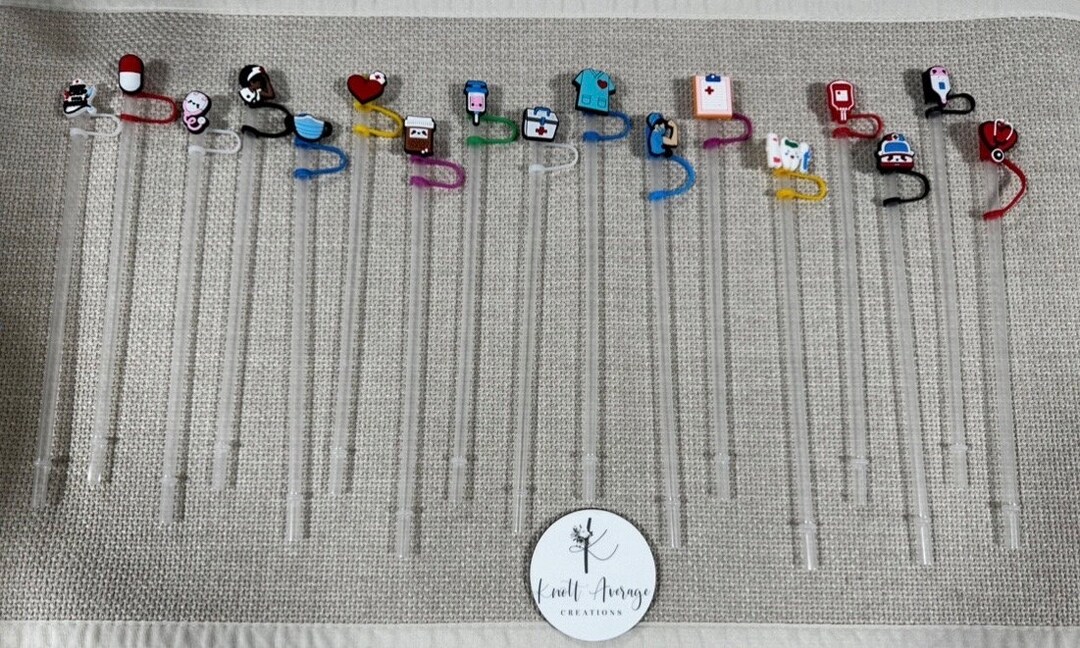 Medical Straw Topper & Straw | Hospital Straw Toppers Lth Care Straw ...